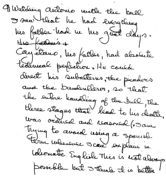 oz.Typewriter: LIFE in Lockdown: Hemingway and Extra Slow Snail Mail