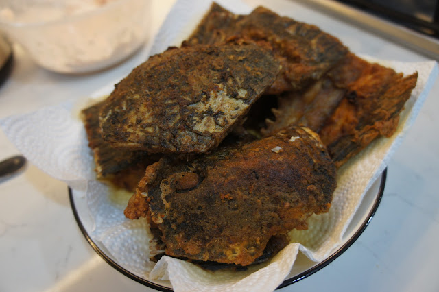 Say My Kitchen: Deep Fried Fish Heads & Bones with Gnocchi