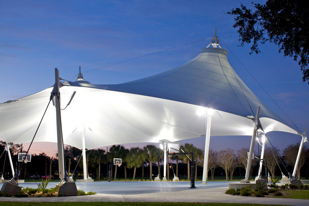 Atap Membran: Tenda Membrane Struktur
