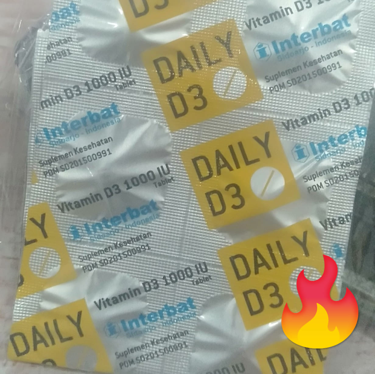 Aku dan Vitamin D3 - www.cahyo.web.id