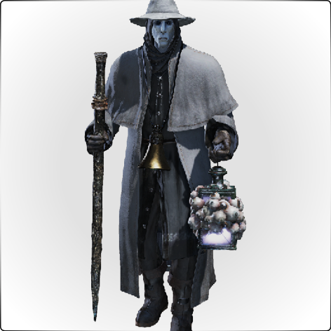 Church Servant (Cane & Lantern) | Bloodborne Wiki