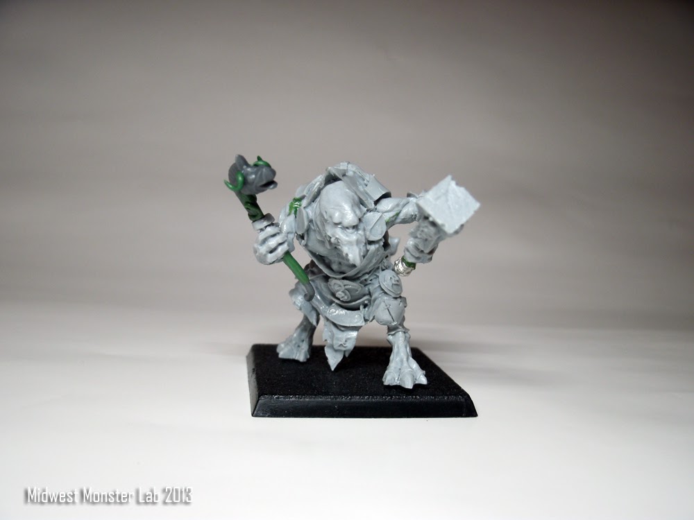 Monster Lab Miniatures: A Fimir Showcase: Command Model Conversions