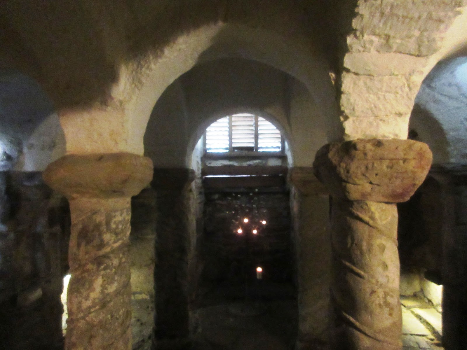 Liberal England: The crypt beneath St Wystan's, Repton