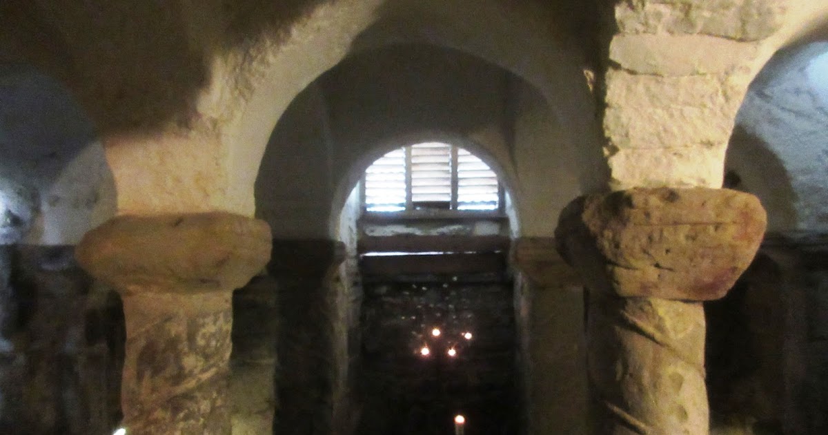 Liberal England: The crypt beneath St Wystan's, Repton