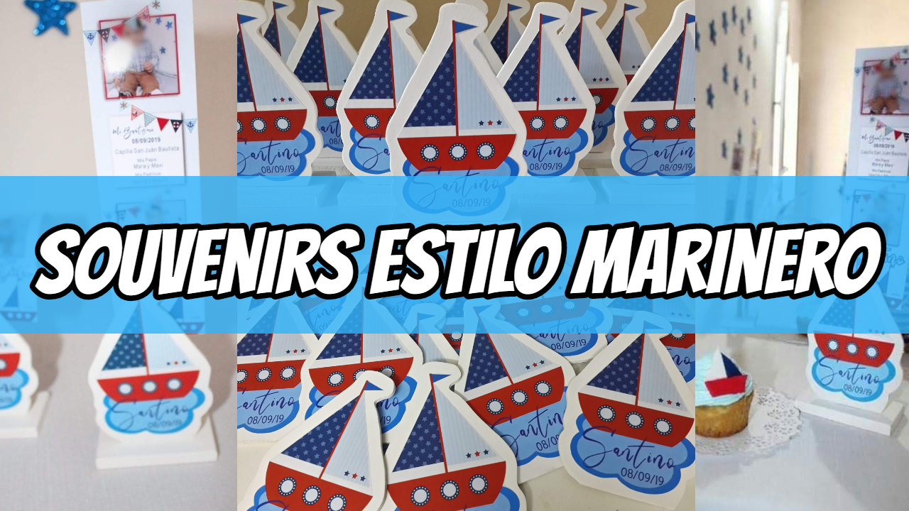 BARQUITOS CON BASE / Souvenirs para Bautismo