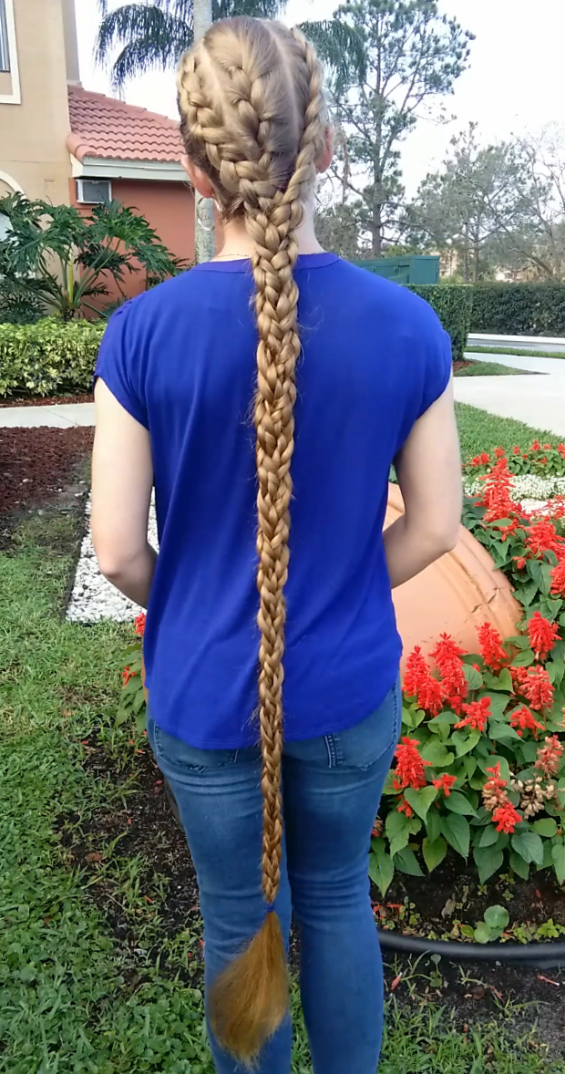 Braids & Hairstyles for Super Long Hair: 3x3 Braid~ twinning with Haartraum