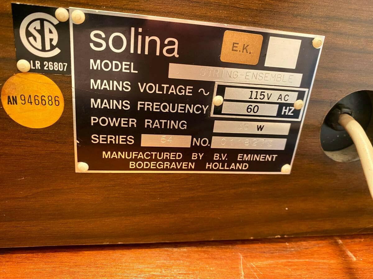 MATRIXSYNTH: ARP Solina String Ensemble