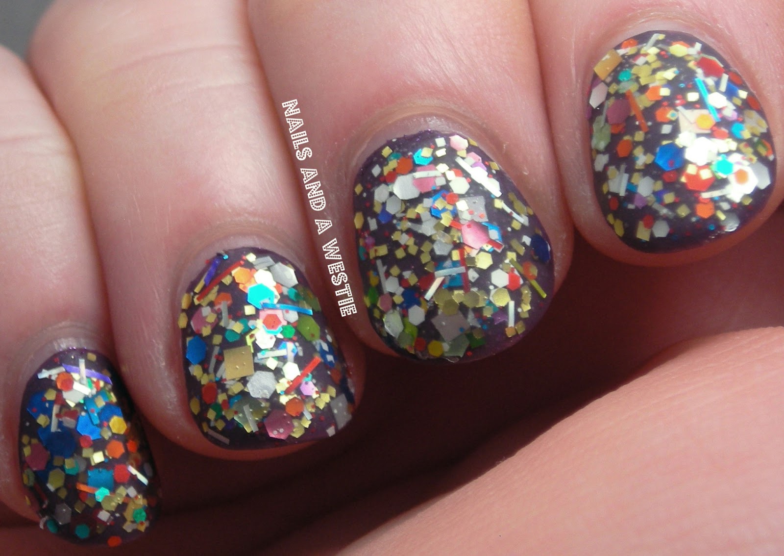 Nails and a Westie: Cult Nails Spontaneous & KBShimmer Clown Puke