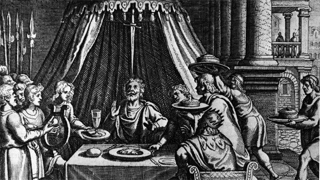 Cheeky History: Damocles Almost Got the Point