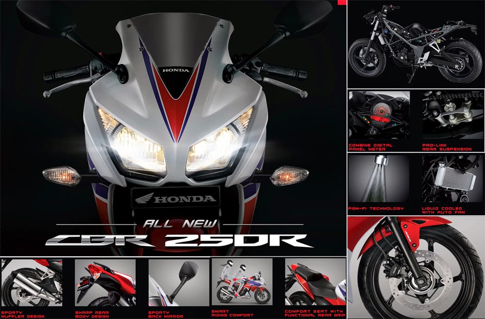 All New Honda CBR 250, Spesifikasi & Ulasan Lengkap | Spek Motor