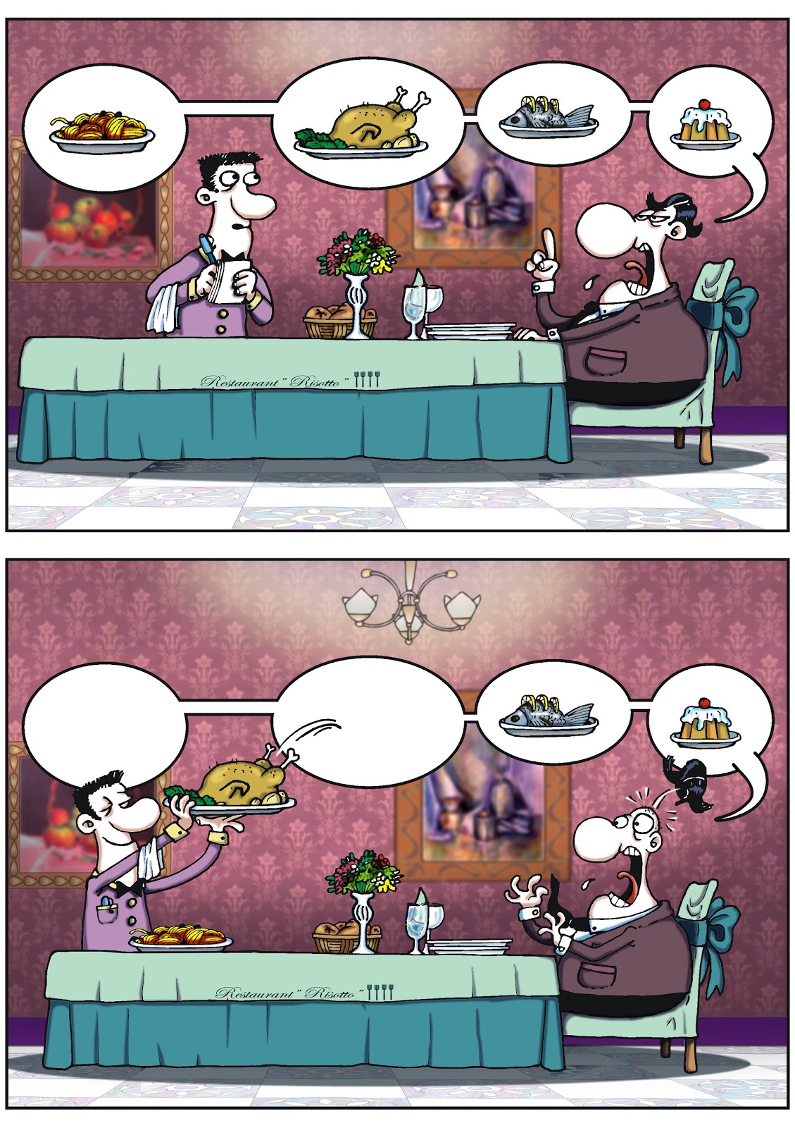 Humordesese: Restaurante