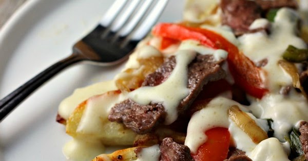 Philly Cheesesteak Poutine | Renee's Kitchen Adventures