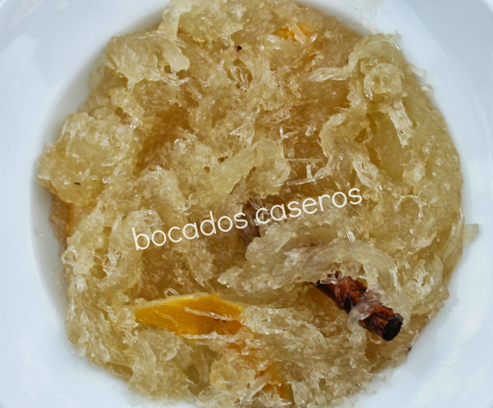 Bocados Caseros: Cómo hacer cabello de ángel con calabaza "Cidra"