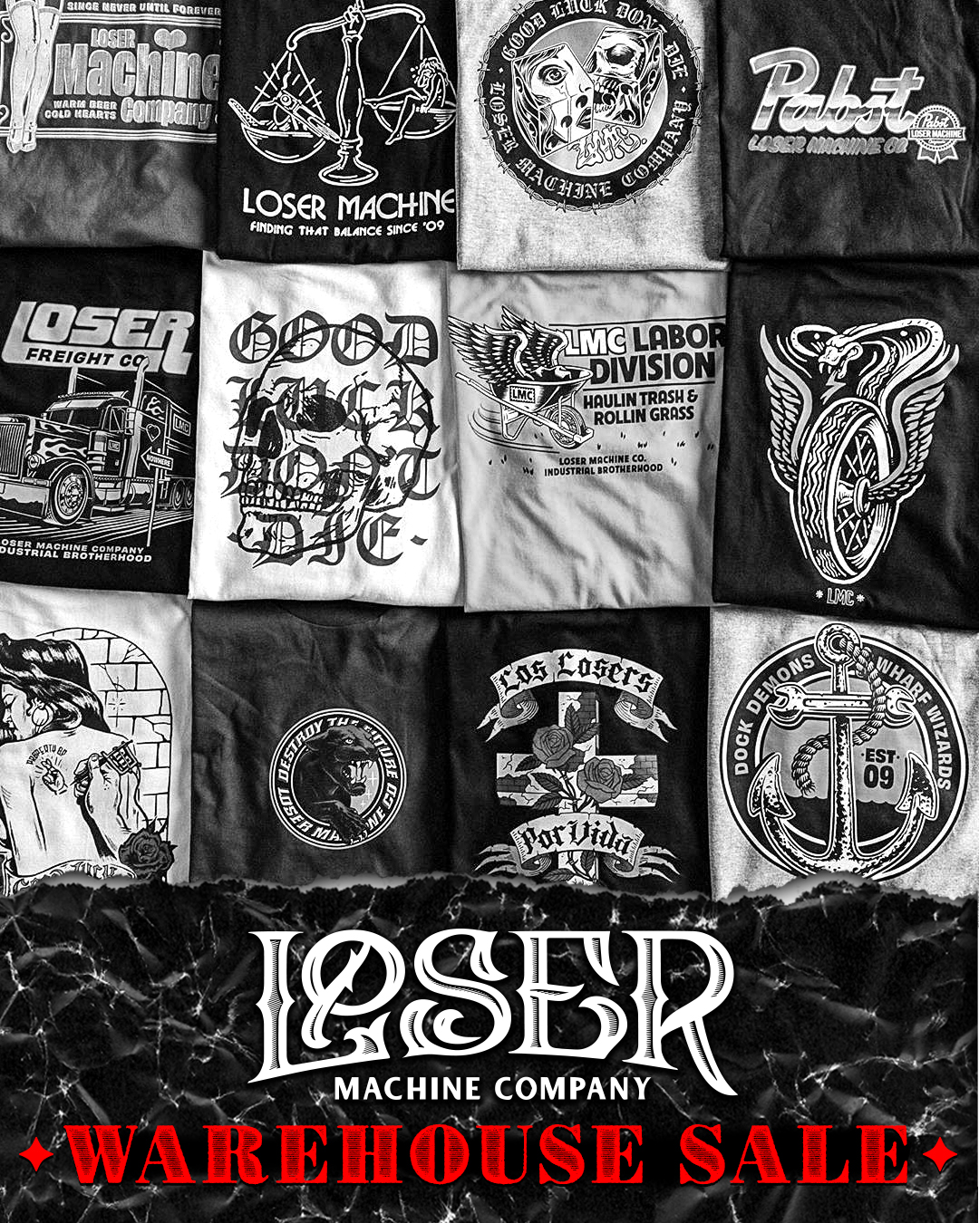 ChopCult: Loser Machine Co. Warehouse Sale 12/12 - 12/15