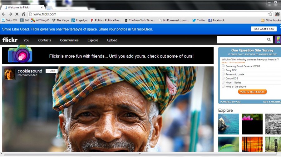 Imagenes del nuevo 'Flickr' rediseñado - AppSitio