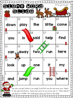 My First Grade Zoo: Sight Word Slide