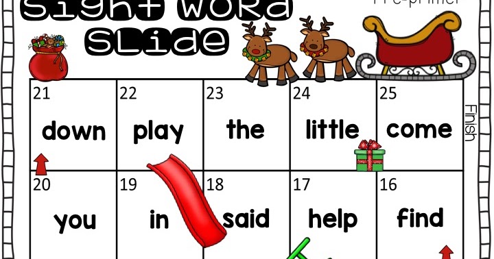 My First Grade Zoo: Sight Word Slide