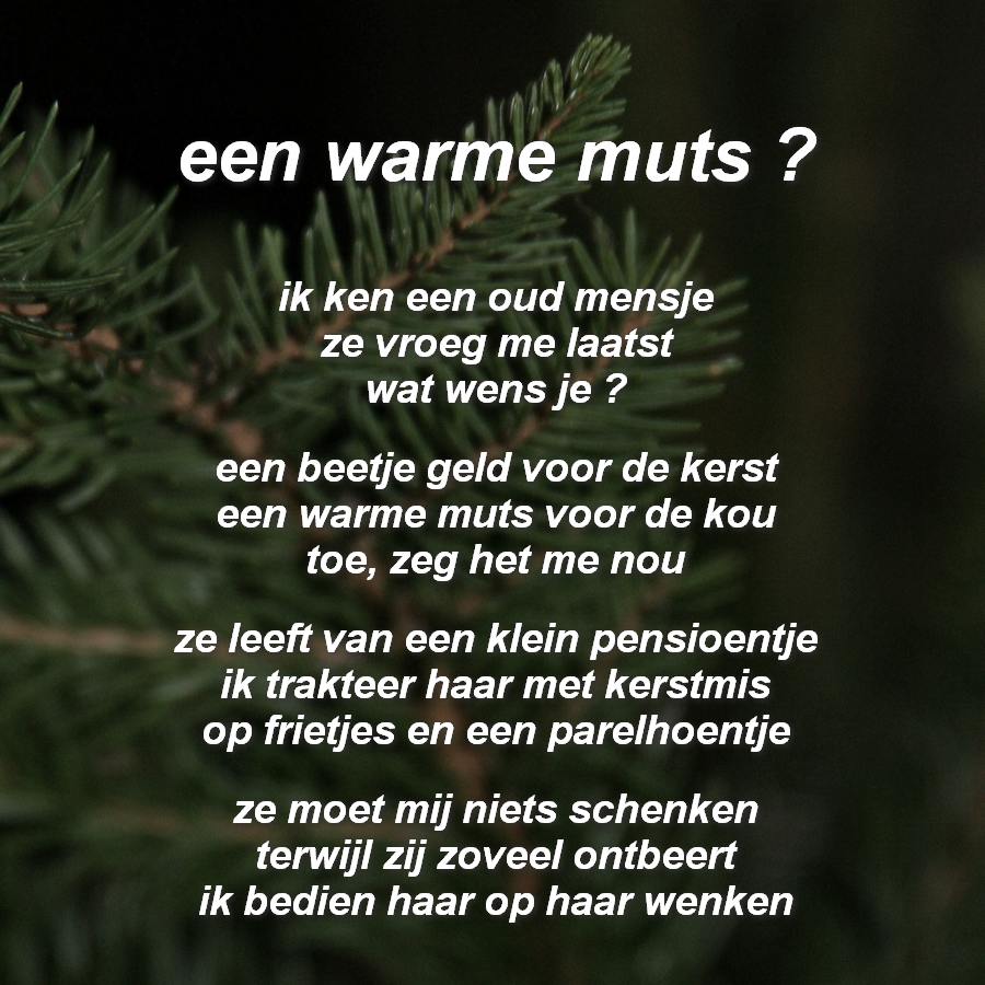 Gedichten in beeld...: een warme muts