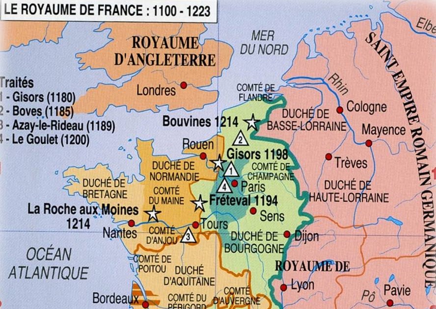 TemplarsNow: Kingdom of France 1100-1223