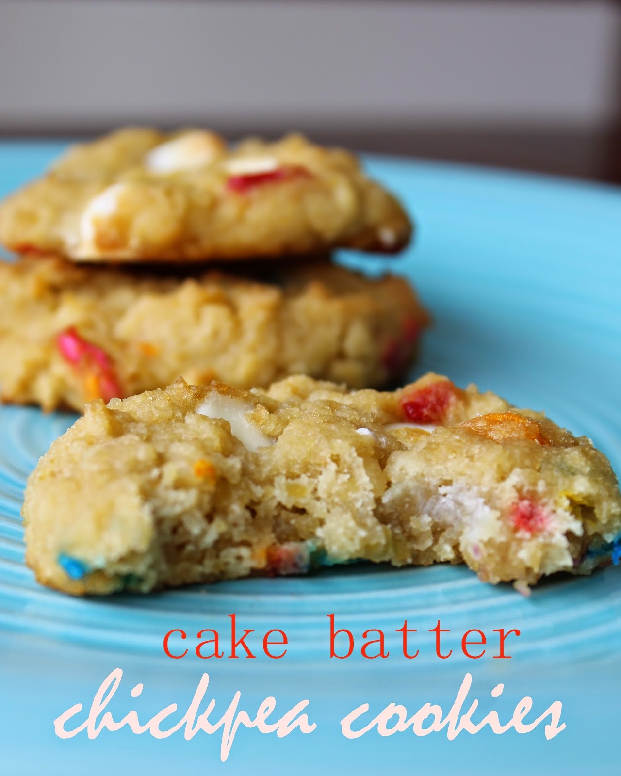 Auntie Bethany - The Best Gluten Free: Cake Batter Chickpea Cookies