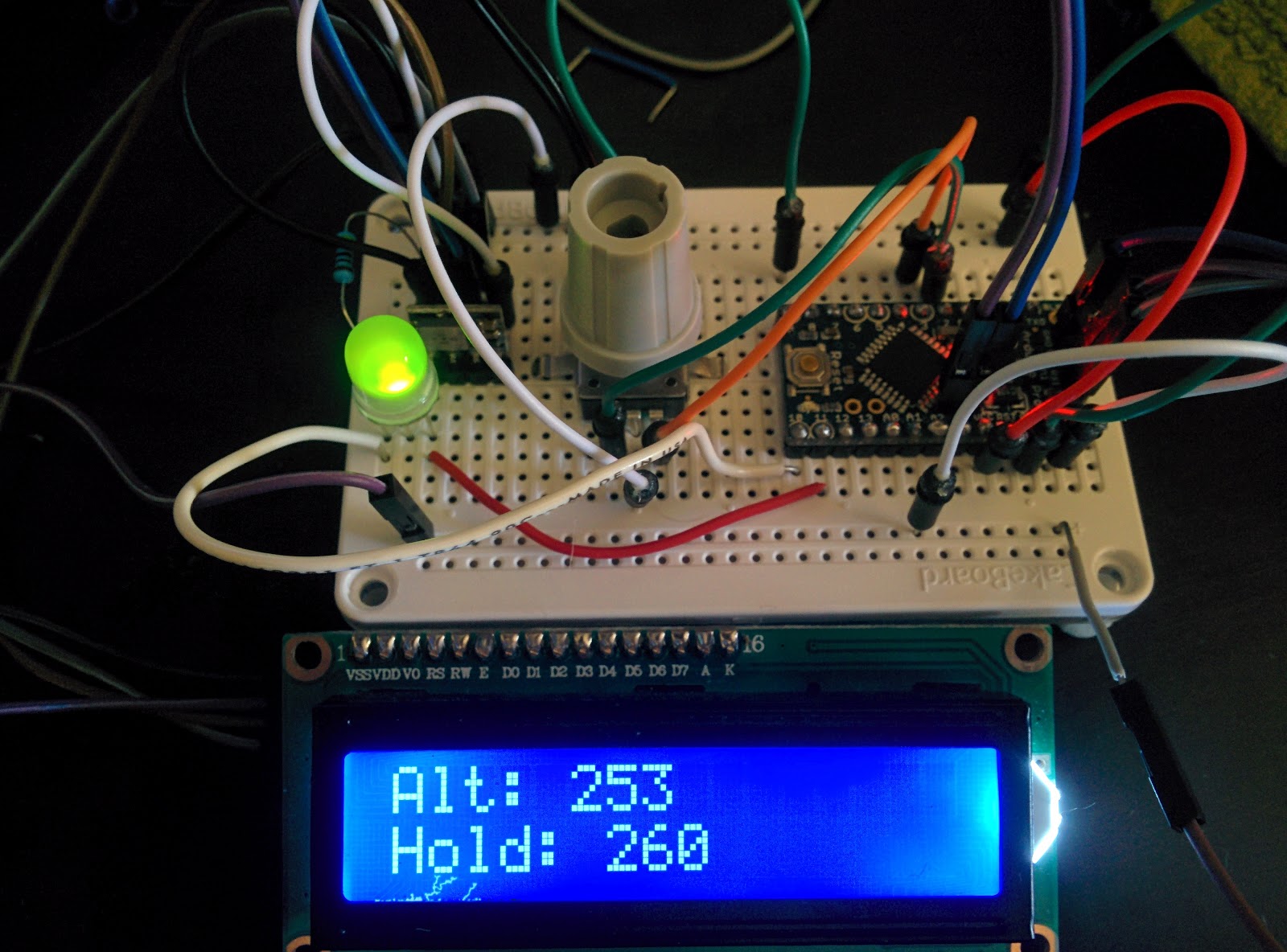 K C S Garage Arduino Based Barometric Altimeter Altitude Deviation