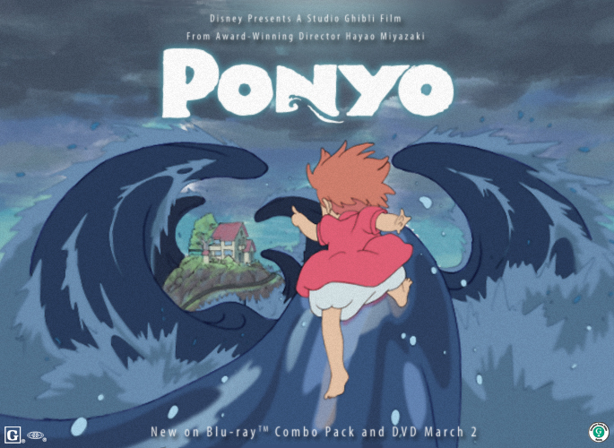 The Geeky Nerfherder: Movie Poster Art: Ponyo (2008)