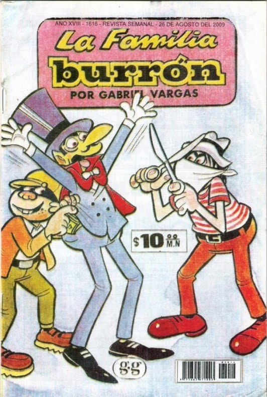 Mexico Comic: El fin de La Familia Burrón - Editorial GyG