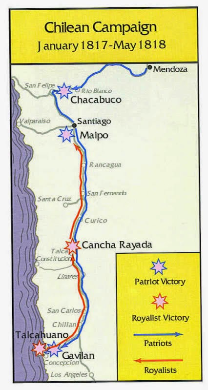 Lo Que Pasó en la Historia: April 5: Anniversary of the Battle of Maipú ...