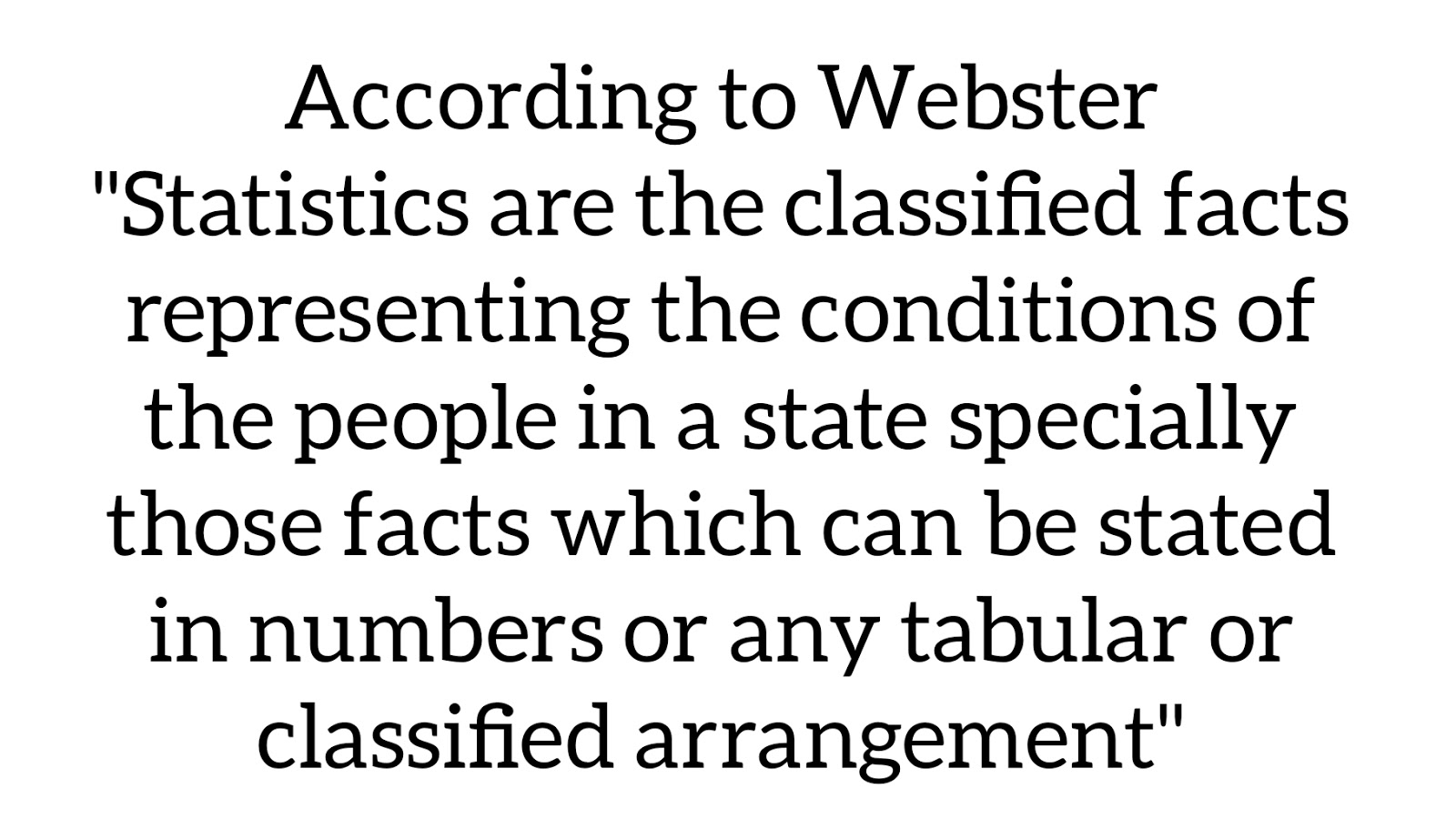 What is Statistics? Definition, Characteristics, Limitations