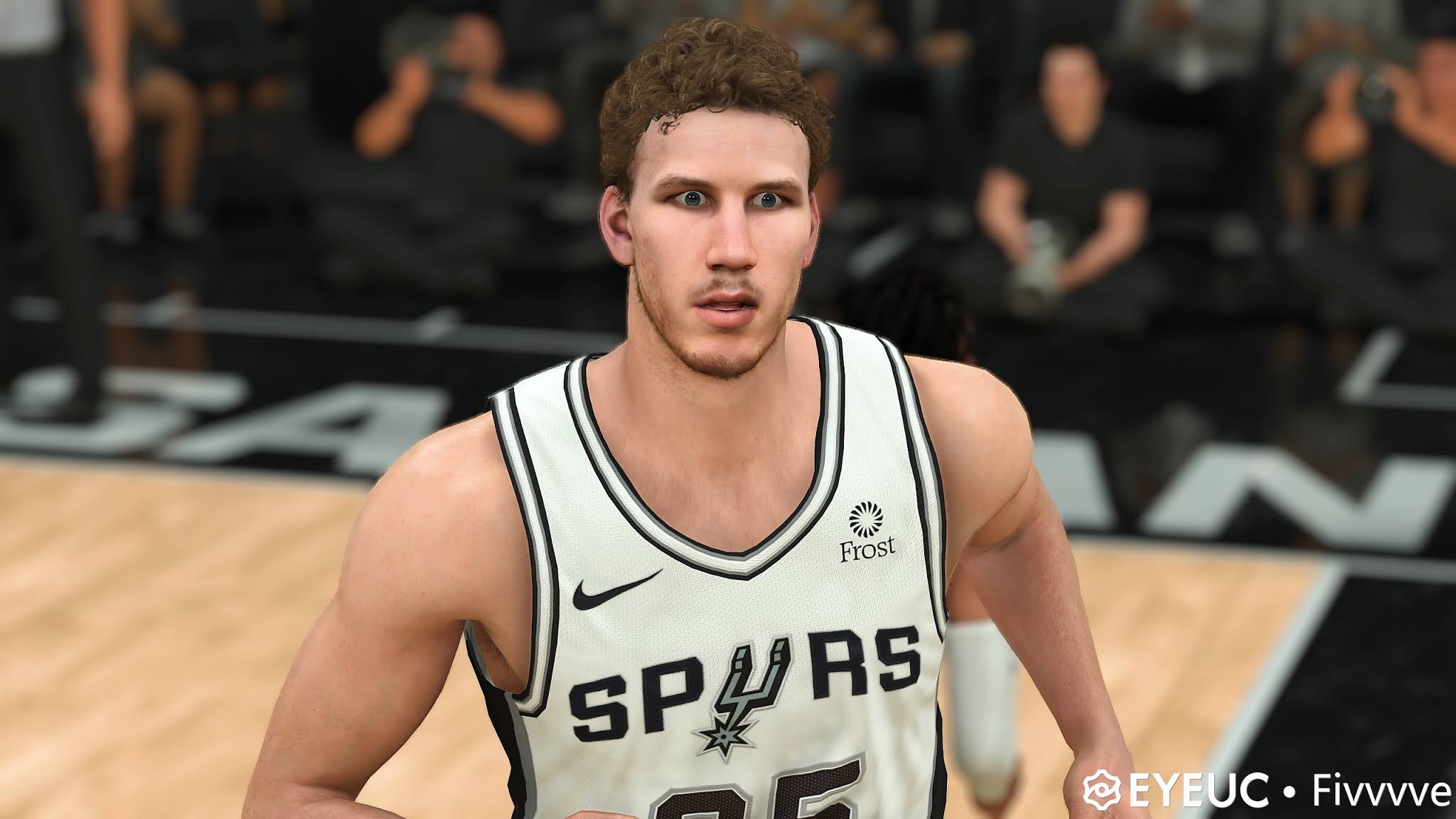 Jakob Poeltl Cyberface, Hair and Body Model By Five [FOR 2K21]
