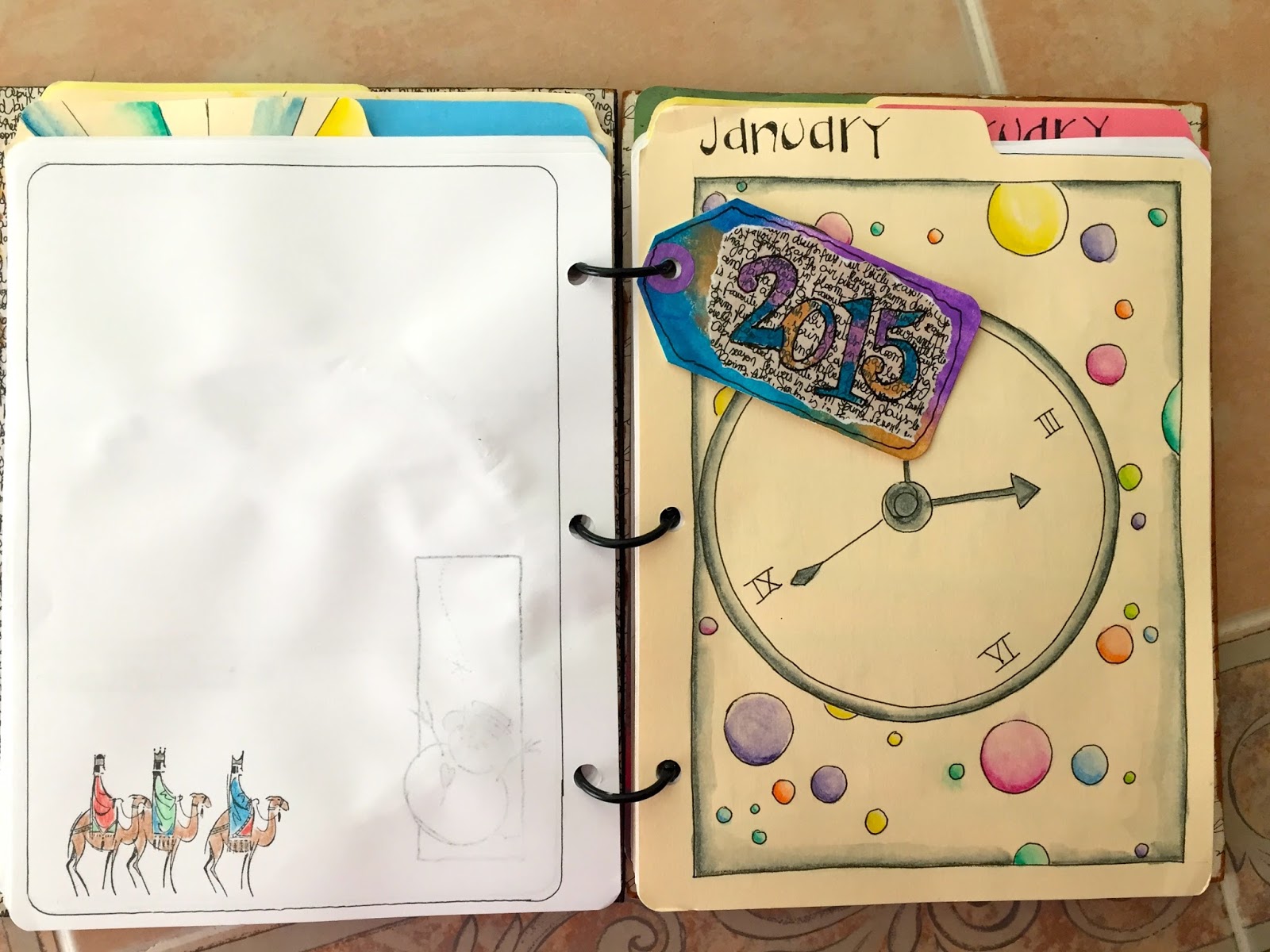 Claudine's Art Corner: A Calendar Cover