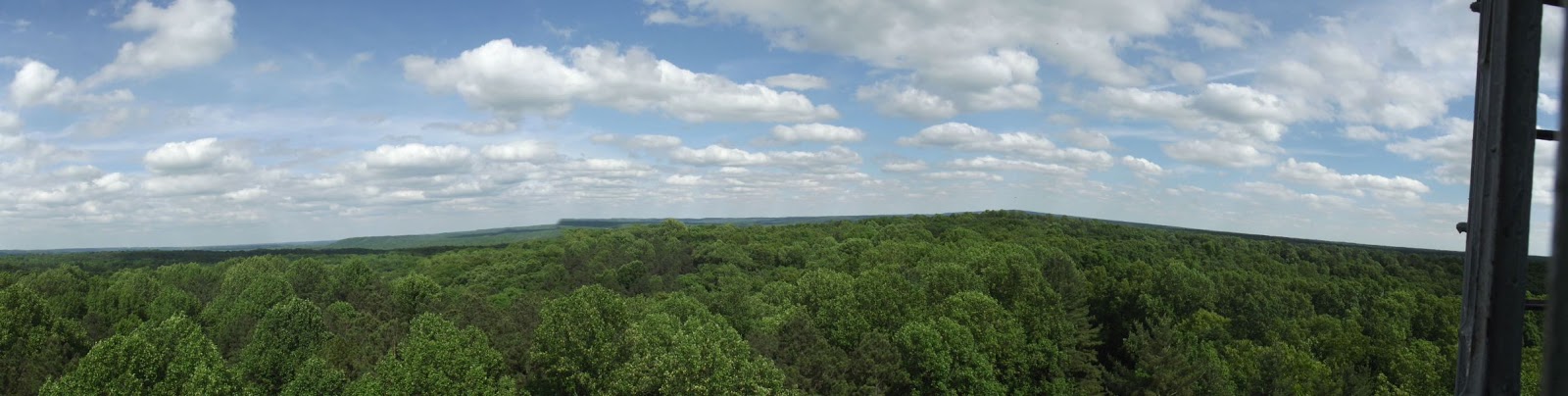 Mossy Feet Books: Photo of the Day - Panorama View From Hickory Ridge ...