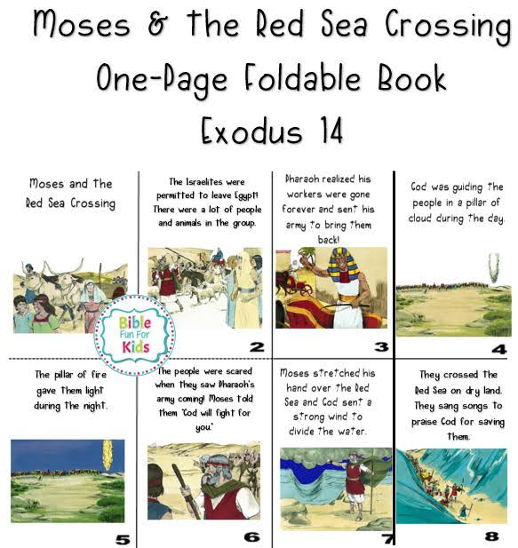 Moses and the Red Sea Crossing | Bible Fun For Kids