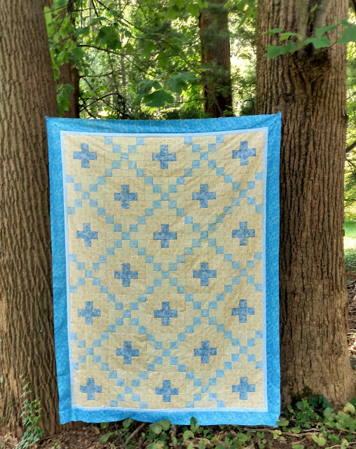 The Academic Quilter: Peaceful blue vibes