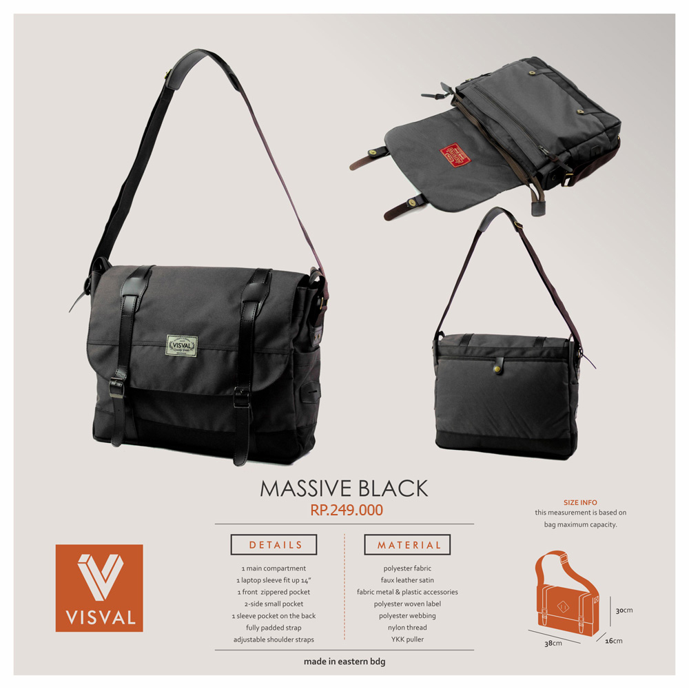 MENCINTAI PRODUK ASLI INDONESIA DENGAN MEMBELI TAS VISVAL - RAMPAGE ...