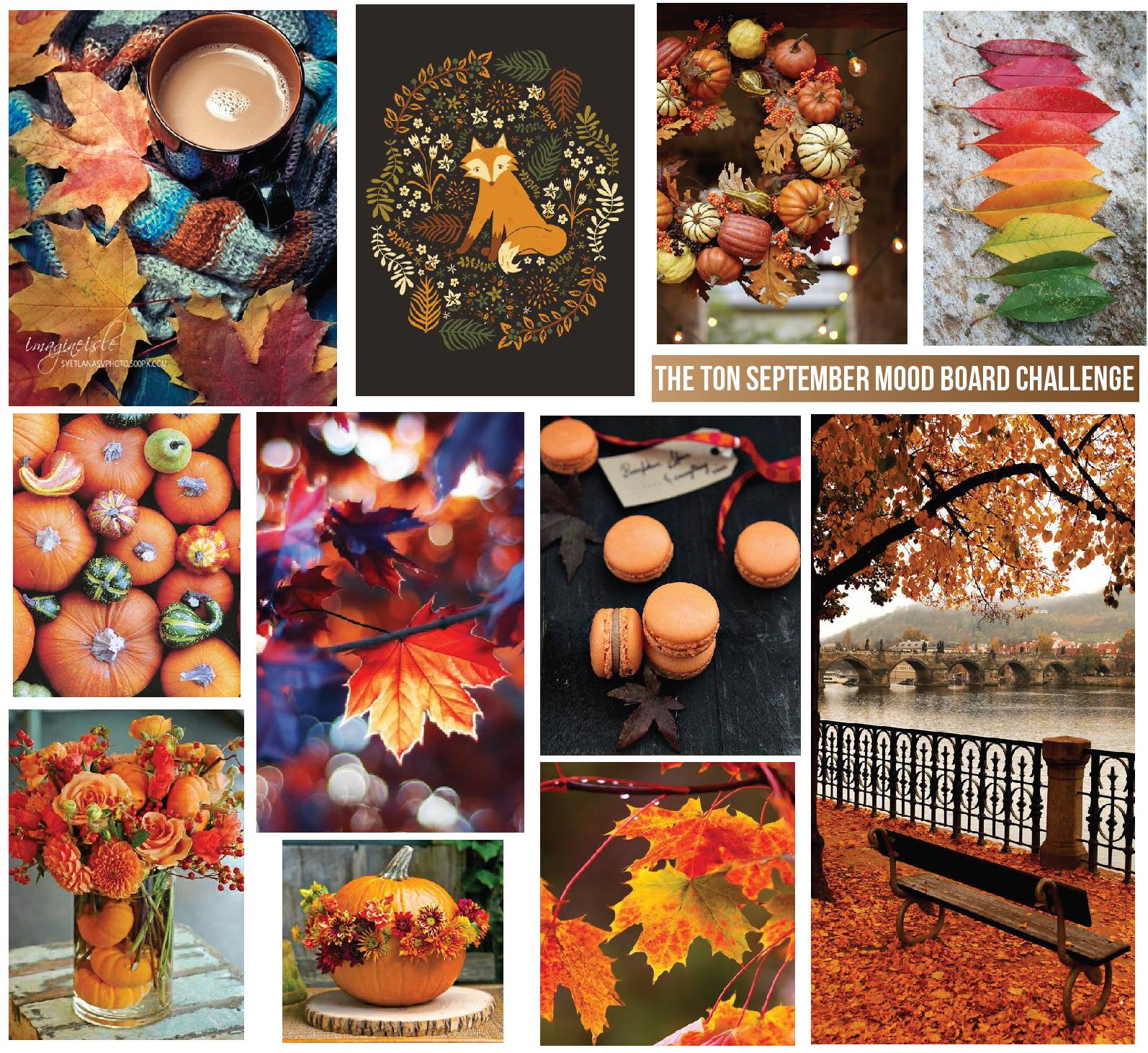 Ling's Design Studio: The Ton September Mood Board Challenge