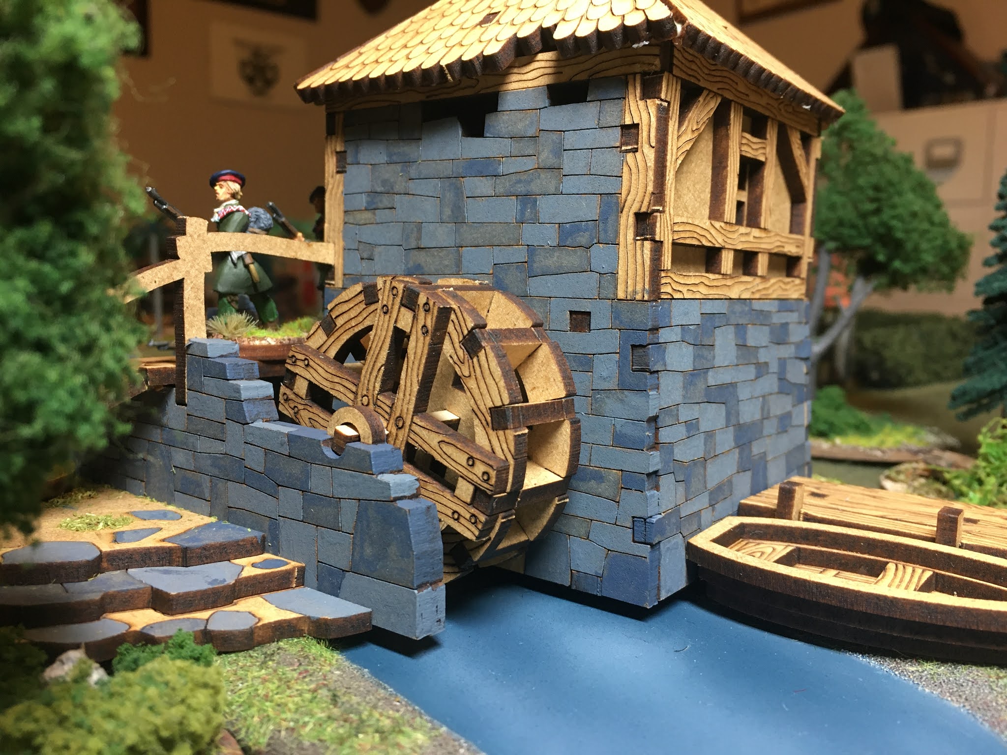 Toy Soldiers and Dining Room Battles: Tower Rex Watermill