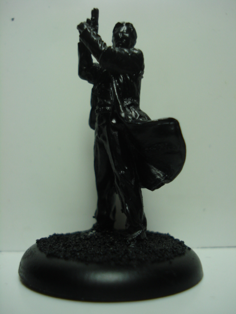 GMorts Chaotica: Knight Models - Commissioner Gordon +SWAT Team