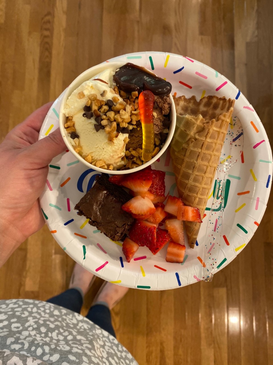 Polka-Dotty Place: DIY Summer Ice Cream Buffet