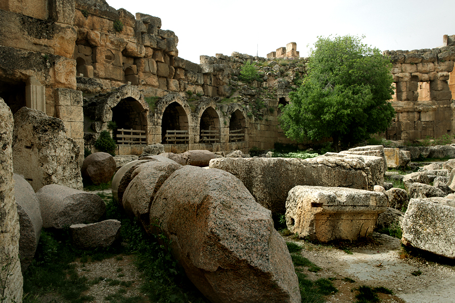 del MEDITERRÁNEO: LEBANON. BEQAA VALLEY. BEKAA. BAALBEK (BALABAK)