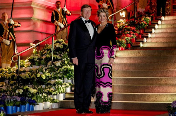 Reception - King Willem-Alexander & Queen Maxima visit France