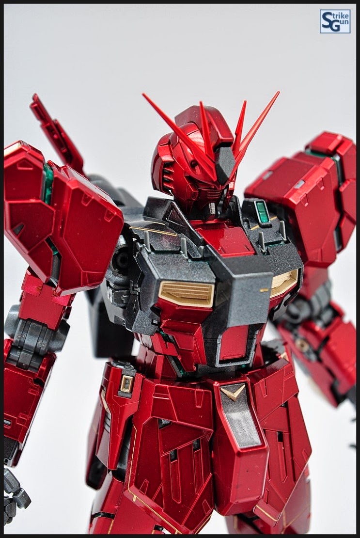 Custom Build: MG 1/100 RX-93 nu Gundam "Red Ver."