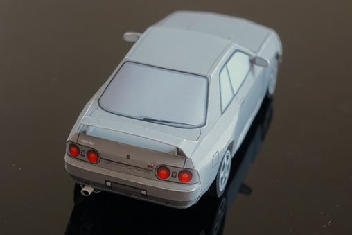 Nissan Skyline GT-R (R32) Paper Model | Paperized Crafts