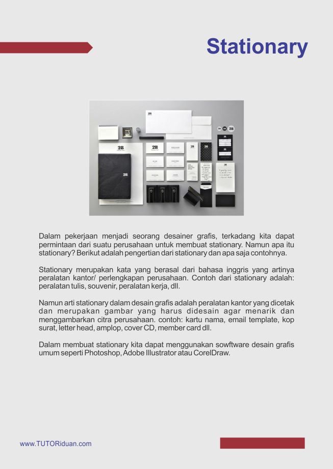 Desain Mockup Corporate Identity Format CorelDraw (Free CDR ...