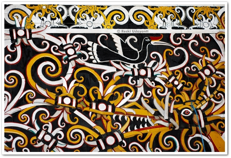 Wisata Dayak Borneo: Ukiran Dayak Kenyah Kaltim