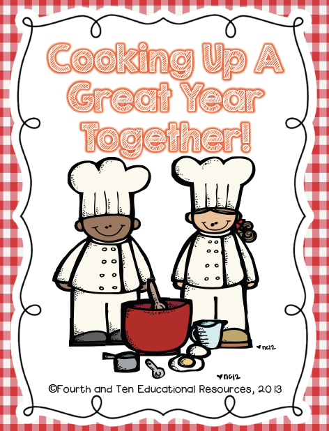 Fourth and Ten: My favorite back to school activity: Cooking Up a Great ...