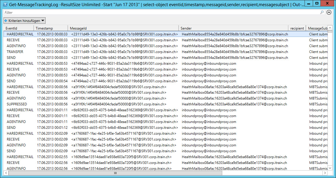 Aus der IT Praxis... Exchange and more: Exchange 2013: Kein Message ...