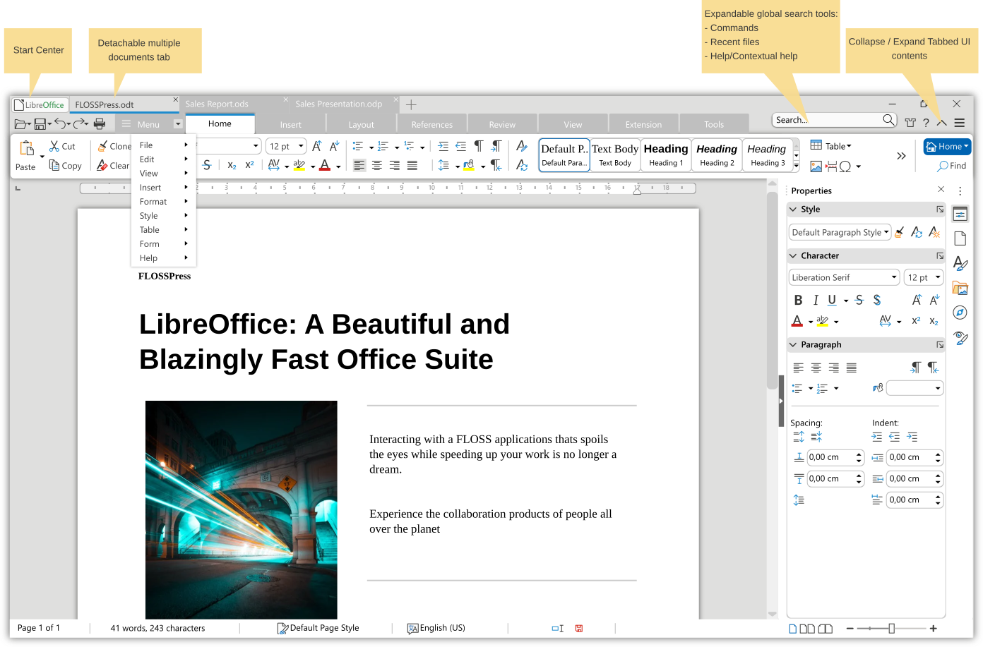 LibreOffice 8.0 UI Mockup ~ Mastering LibreOffice