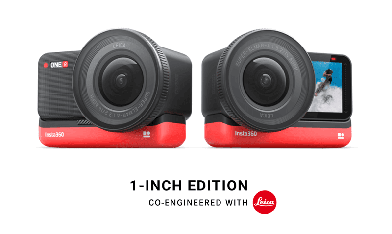 Leica co-engineered Insta360 One R 1-inch Edition modular action cam ...
