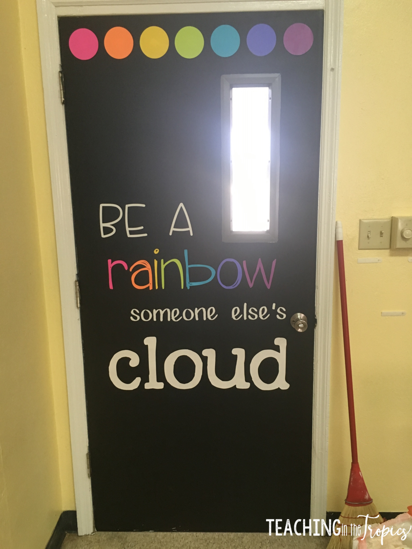 How to Recreate my Classroom Door | Teaching in the Tropics